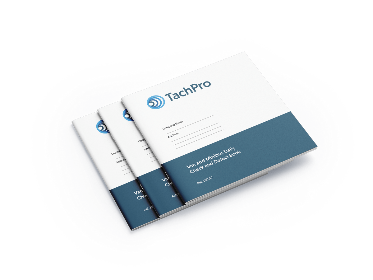 50 Page Van & Minibus Daily Check & Defect Book - Jackson Handling Ltd